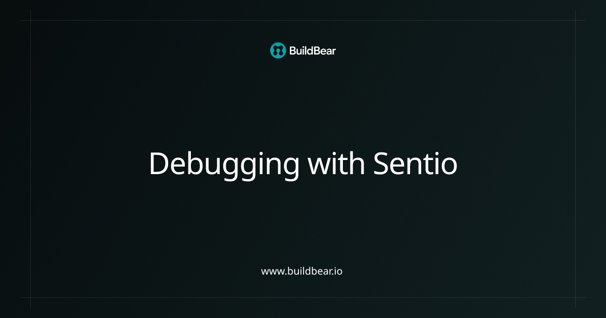 Docs - Debugging with Sentio - BuildBear Labs