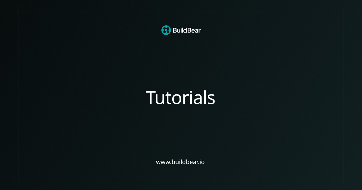 Docs - Tutorials - BuildBear Labs